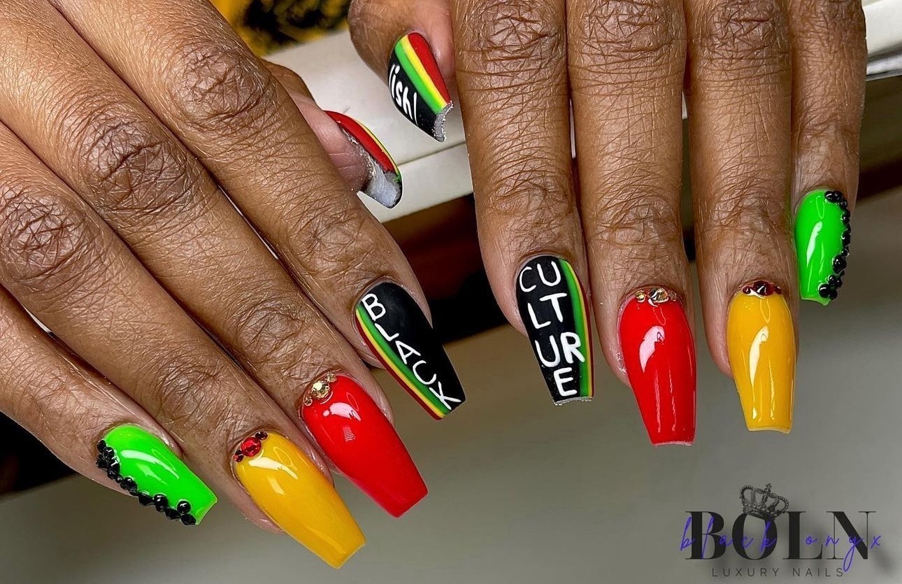 Happy Juneteenth! Nail Art Showcase! - Southernly Sweet Nail Blog