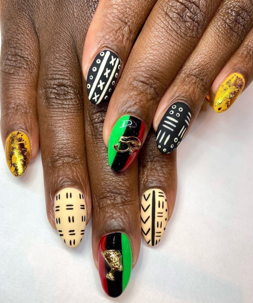 Happy Juneteenth Nail Art Showcase! - Southernly Sweet Nail Blog