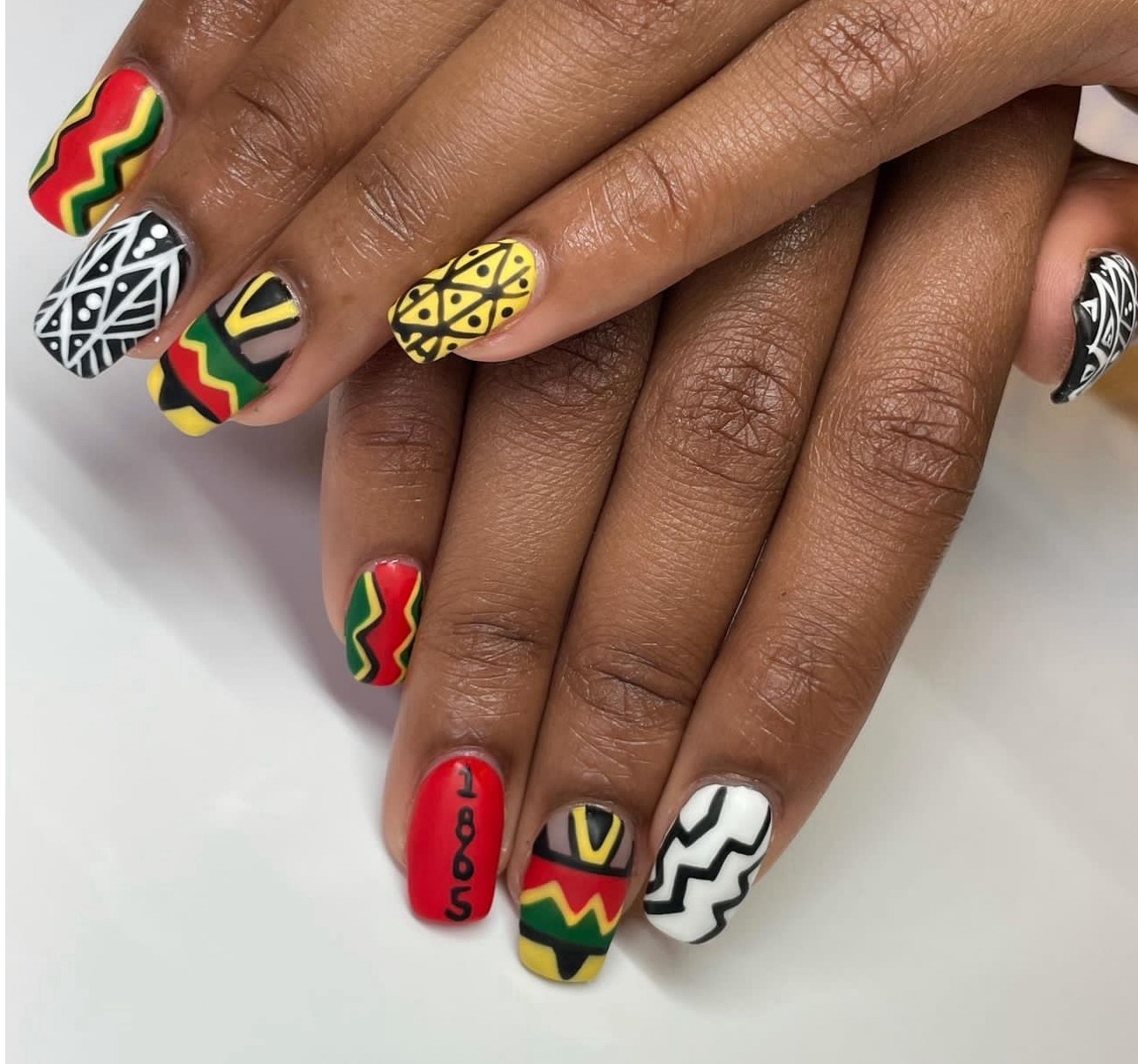 Happy Juneteenth Nail Art Showcase! - Southernly Sweet Nail Blog
